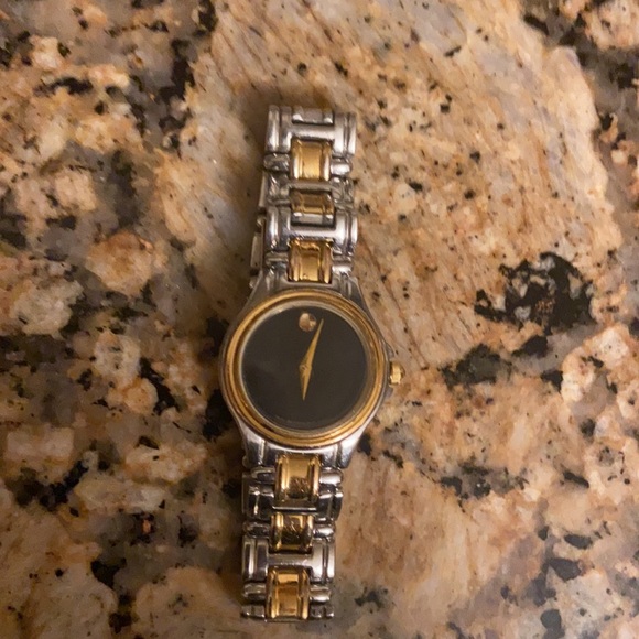 Movado | Accessories | Authentic Movado Silver And Gold Watch | Poshmark